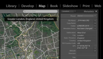 What Is The Lightroom Map Module And How To Use It? - Infrared ...